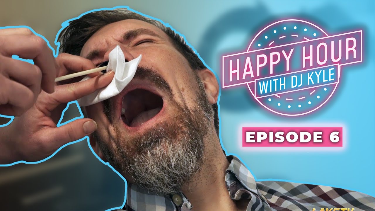DJ Kyle Gets His Nose Waxed | Happy Hour EP 6 - YouTube