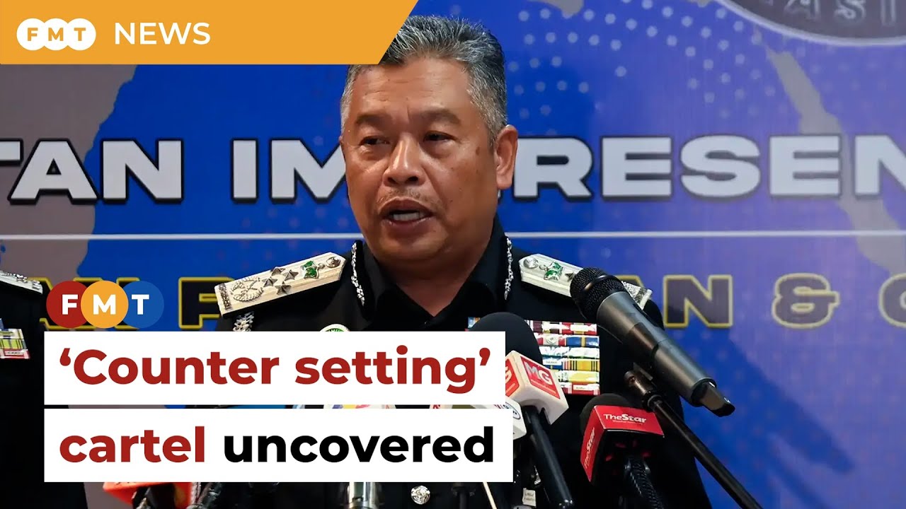 Immigration dept uncovers ‘counter setting’ cartel - YouTube
