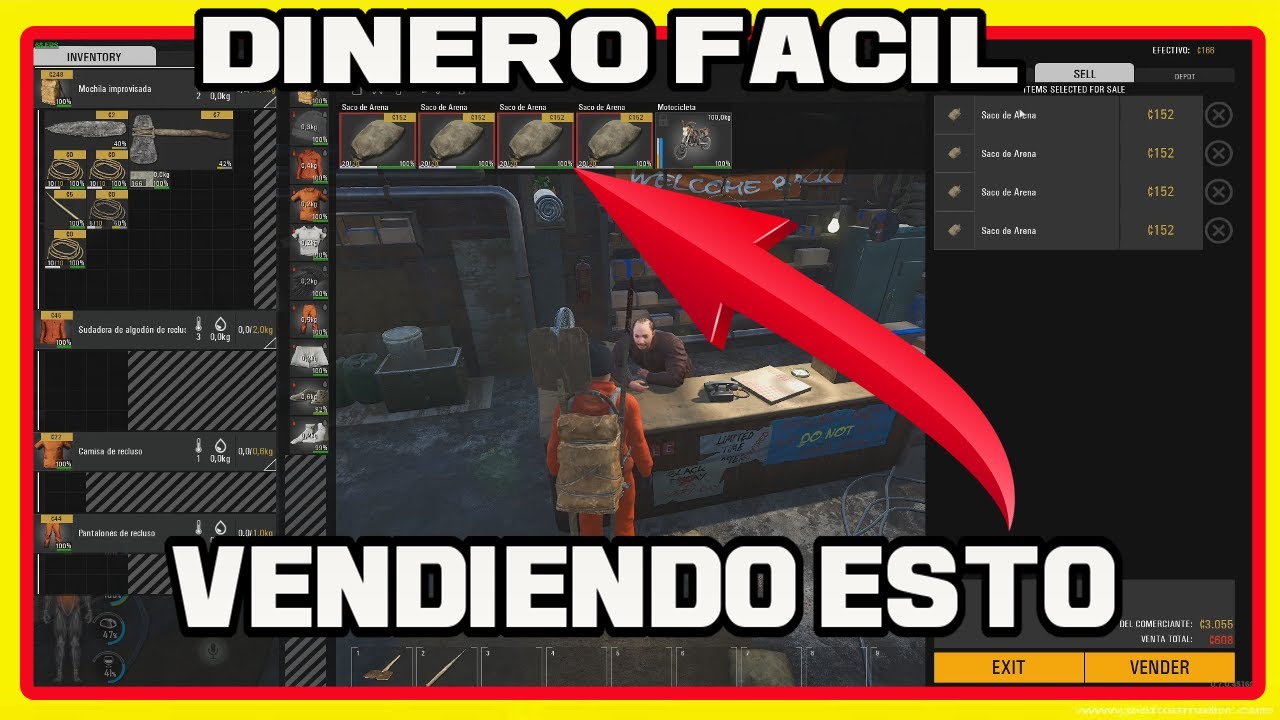 SCUM 0.7 GUIA para Ganar Dinero Fácil en el TRADER muy Rentable ...