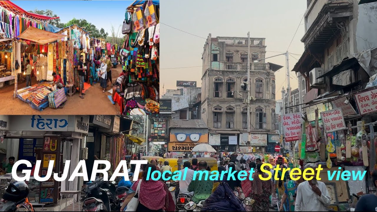 Gujarat local market street view 🛣️ #gujarat #india #travel #videos # ...