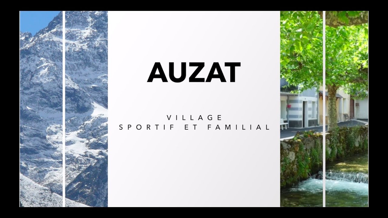 Le village d’Auzat - YouTube