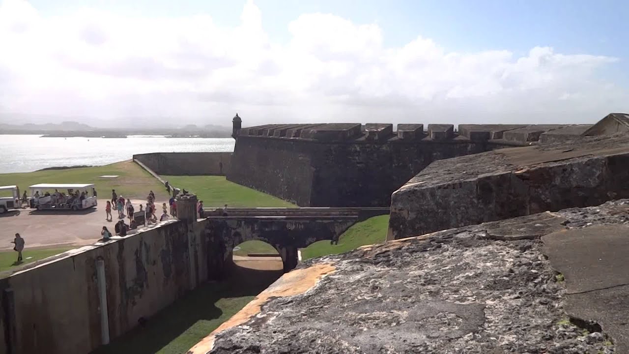 Old San Juan Puerto Rico (360 degree view from the fort "El Morro ...