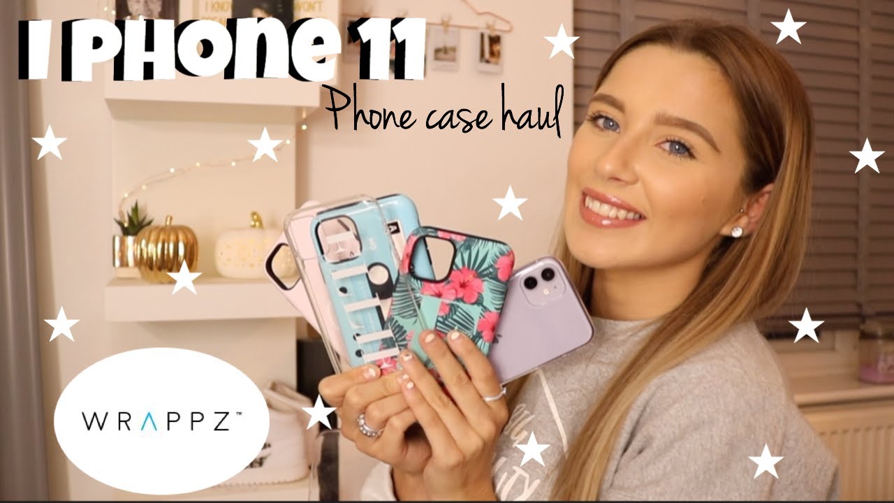 IPHONE 11 phone case haul *personalised cases* ft WRAPPZ - YouTube