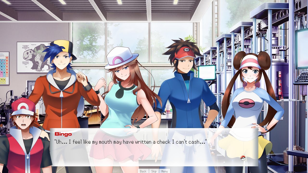 POKEMON DATING SIM - YouTube