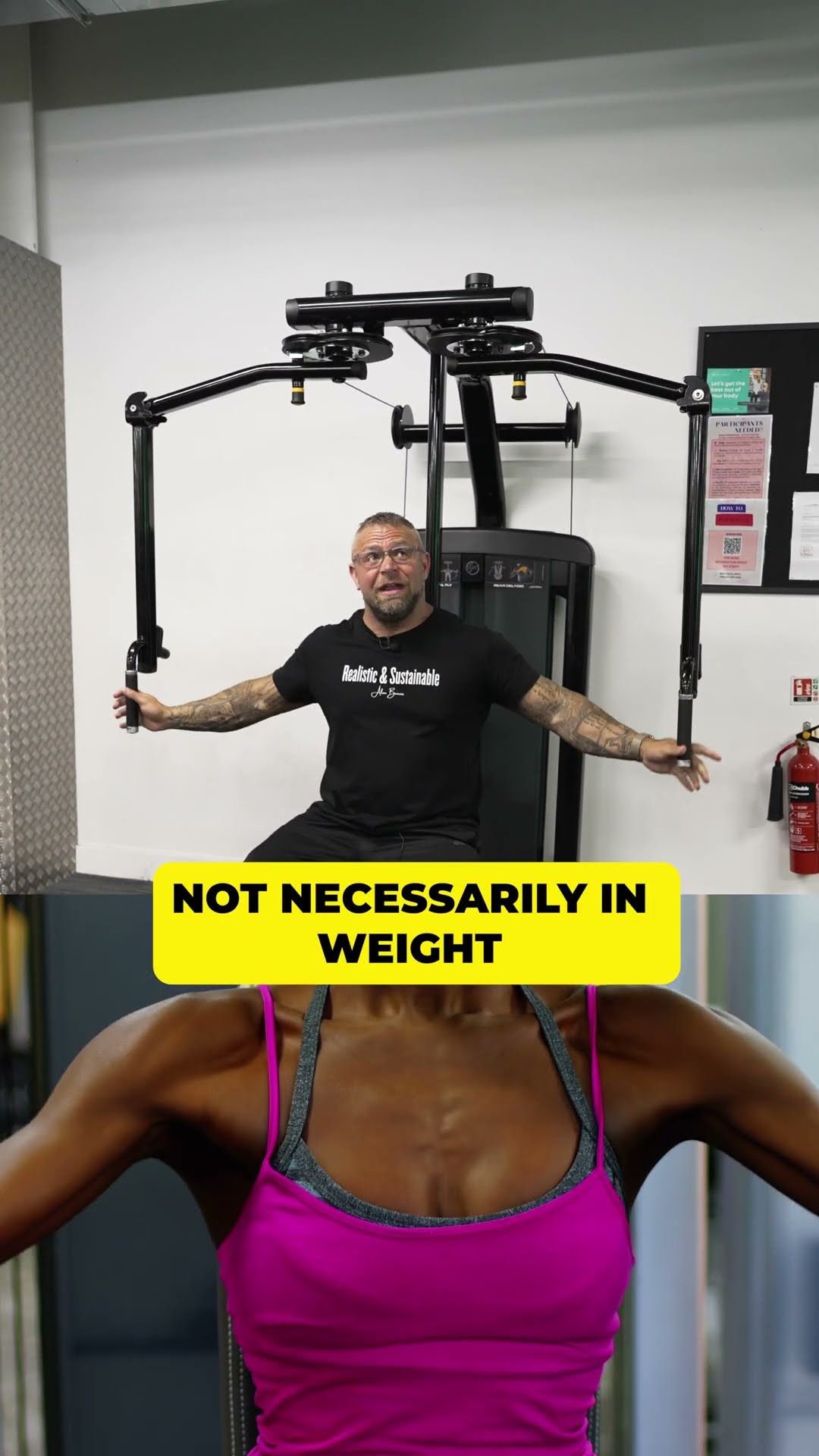 Always start your pec fly from a safe position, here’s how to adjust ...