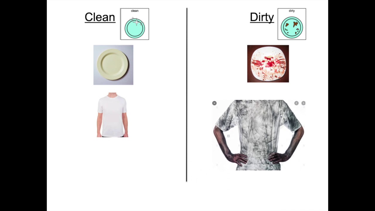 Vocabulary: Sorting Clean and Dirty - YouTube