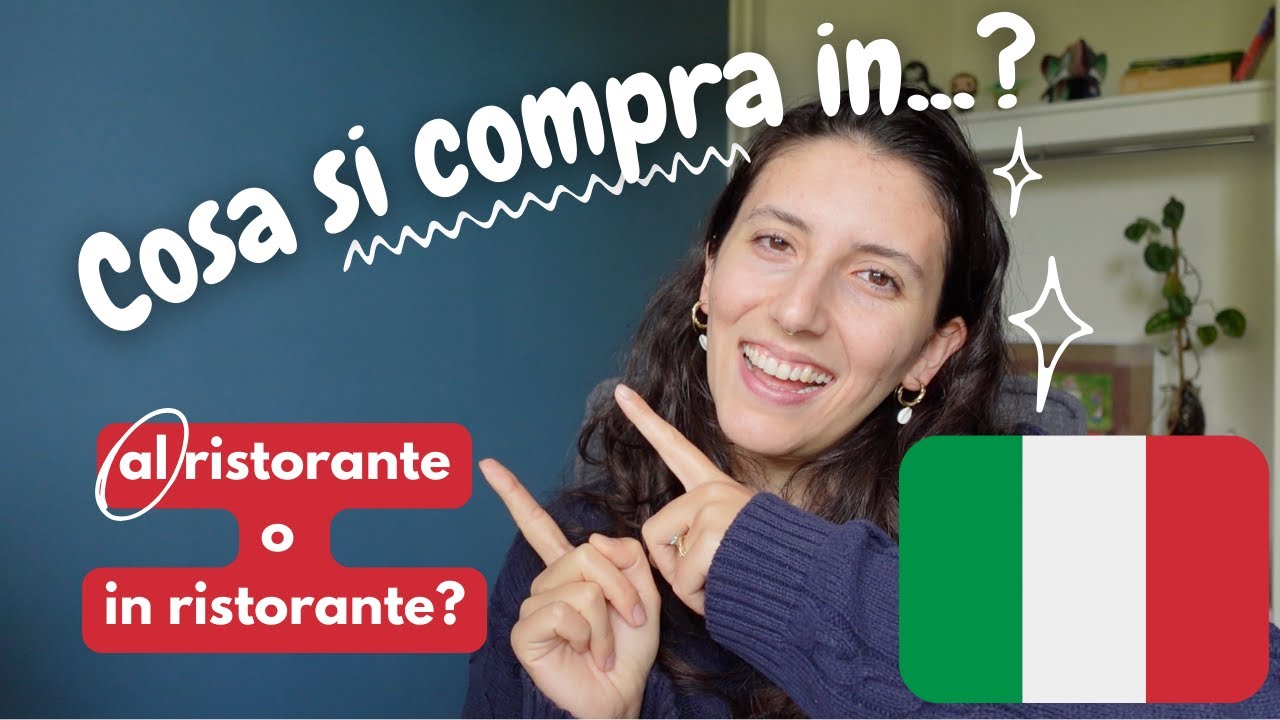 Italian listening practice - prepositions and si impersonale # ...