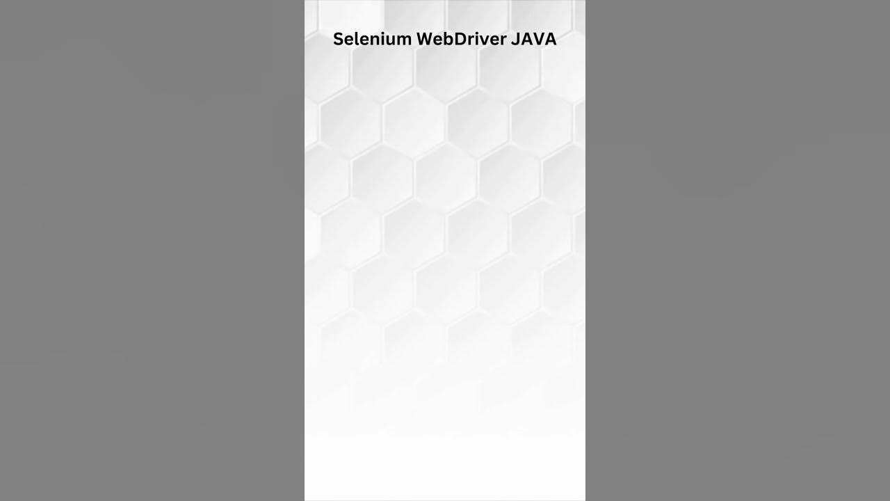 Selenium Web Driver Java Tips Seleniumwebdriver Java Testautomation Youtube