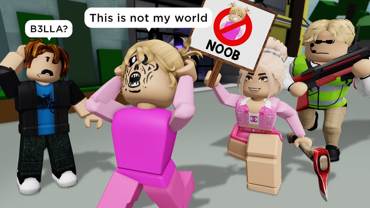 NOOBS 1: B3LLA GOT LOST 😬 Roblox Brookhaven 🏡 RP - Funny Moments - YouTube