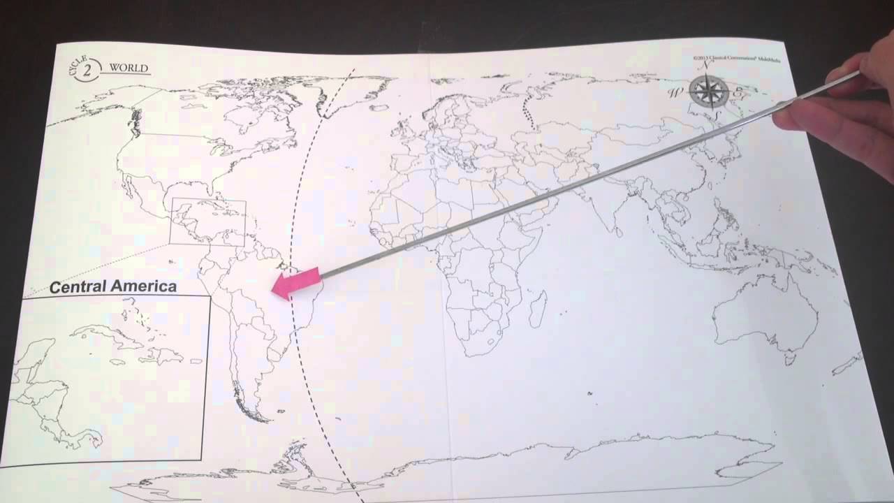 Cycle 2 Week 1 Continents and Oceans - YouTube