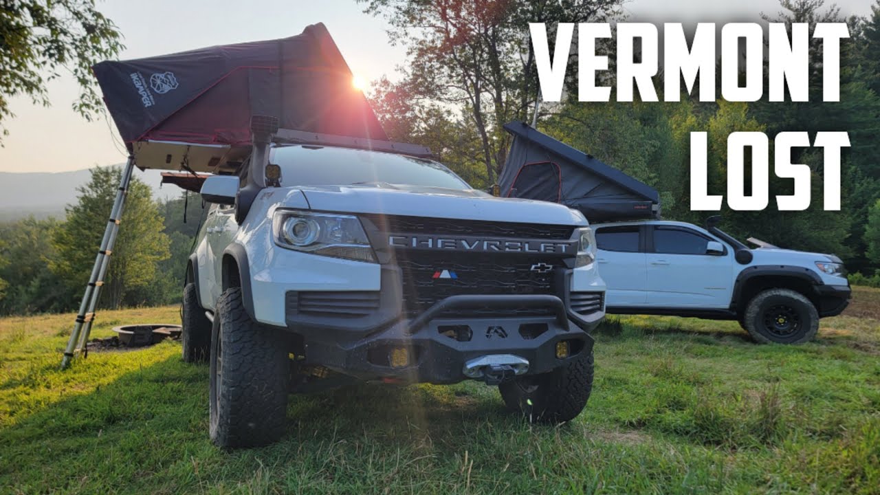 2 Colorado ZR2's overland Vermont | First time seeing the Alu Cab ...