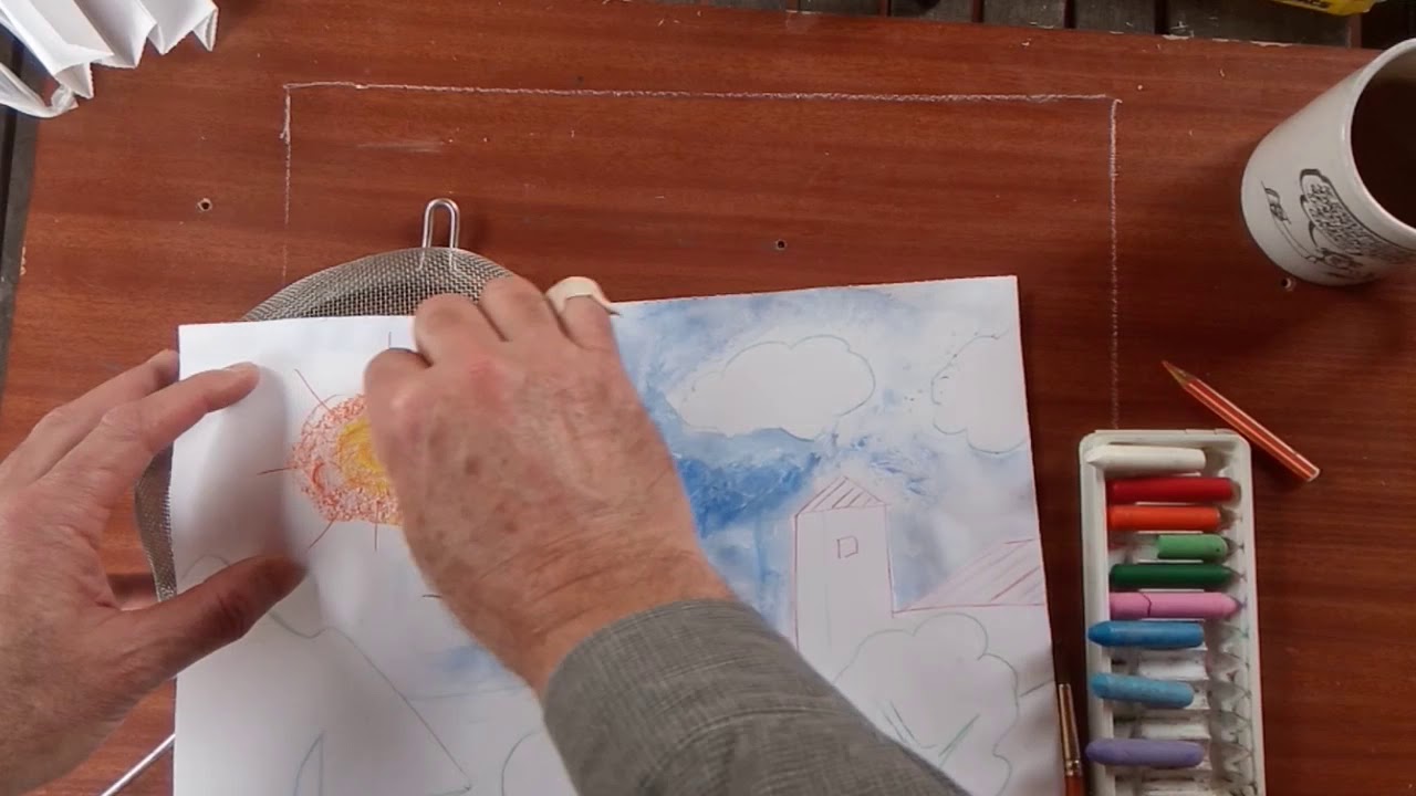 Paisaje con texturas 2 - YouTube