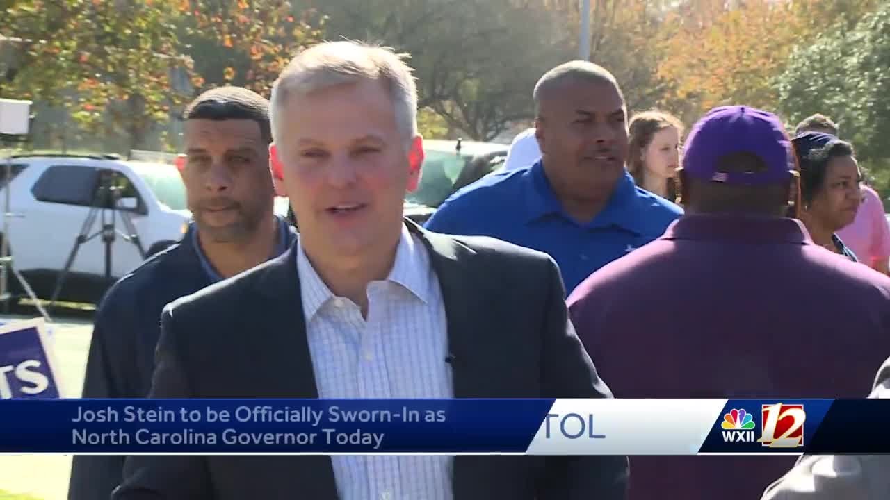 Josh Stein to be sworn-in as Governor of North Carolina - YouTube