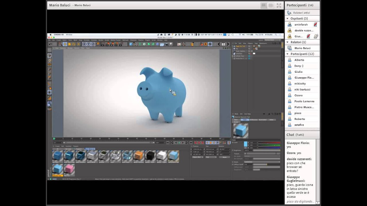 C4d BAr Studio box Mario Baluci - YouTube