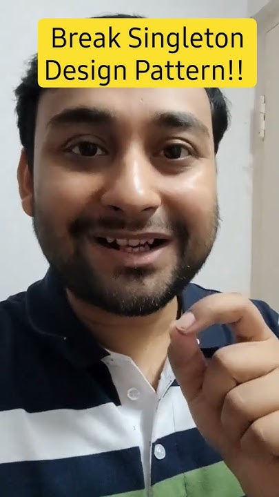 Break Singleton Design Pattern in 3 simple steps! #short #ytshorts #shortsfeed #shorts #java # ...