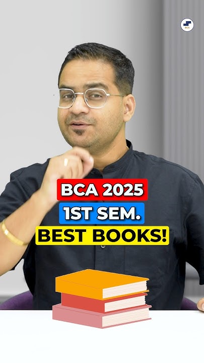 💥BCA 1st Semester Best Books in 1 Minute🤩 BCA Course Syllabus ...