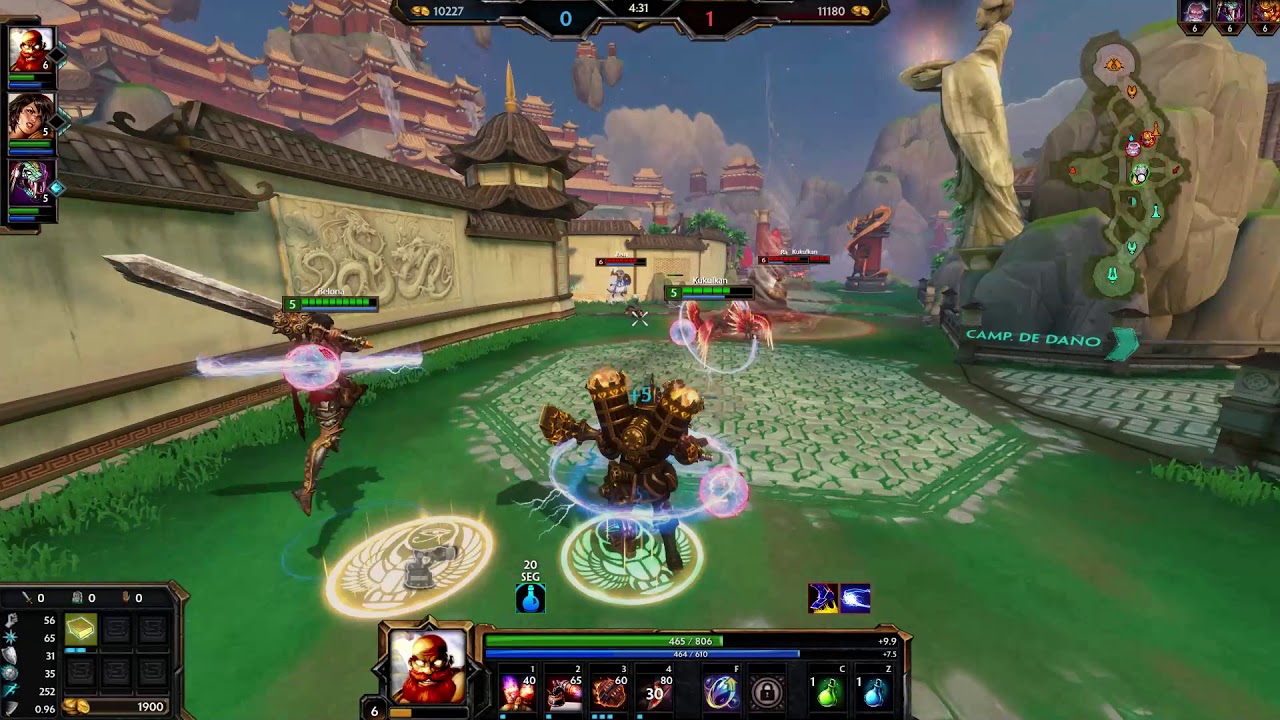 ¿La mejor build de Vulcano? - Smite Justa - YouTube