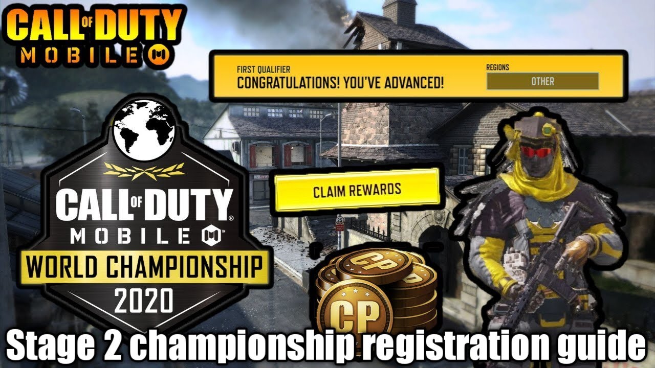 How to register in the stage 2 of cod mobile championship | Get free CP ...