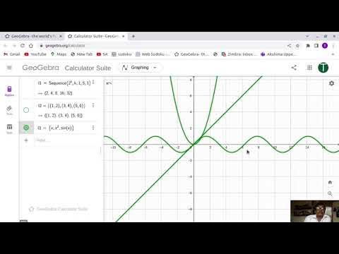 Geogebra Lecture 7 - Powerful sequence command (1) in Geogebra - YouTube