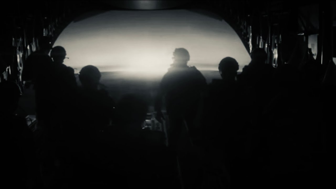 Godzilla 2014: H.A.L.O Jump scene (music only). - YouTube