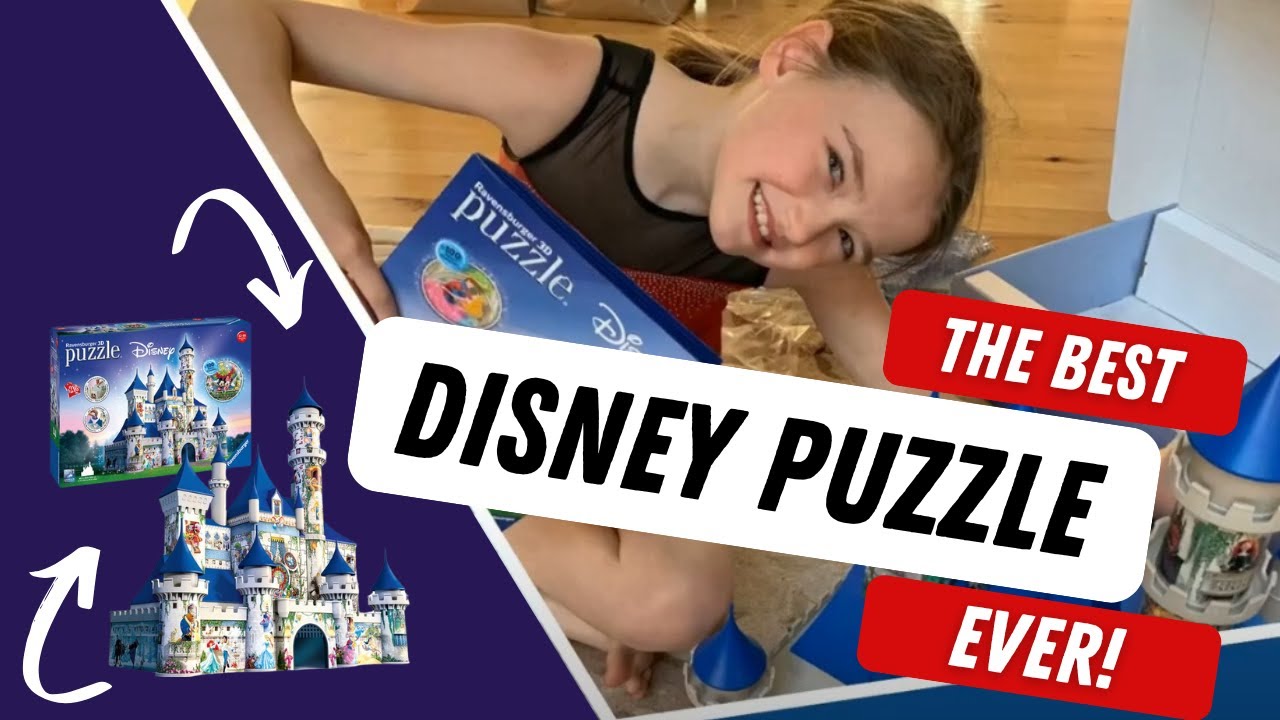 OMG! The Coolest 3D Disney Castle Puzzle Ever! - YouTube