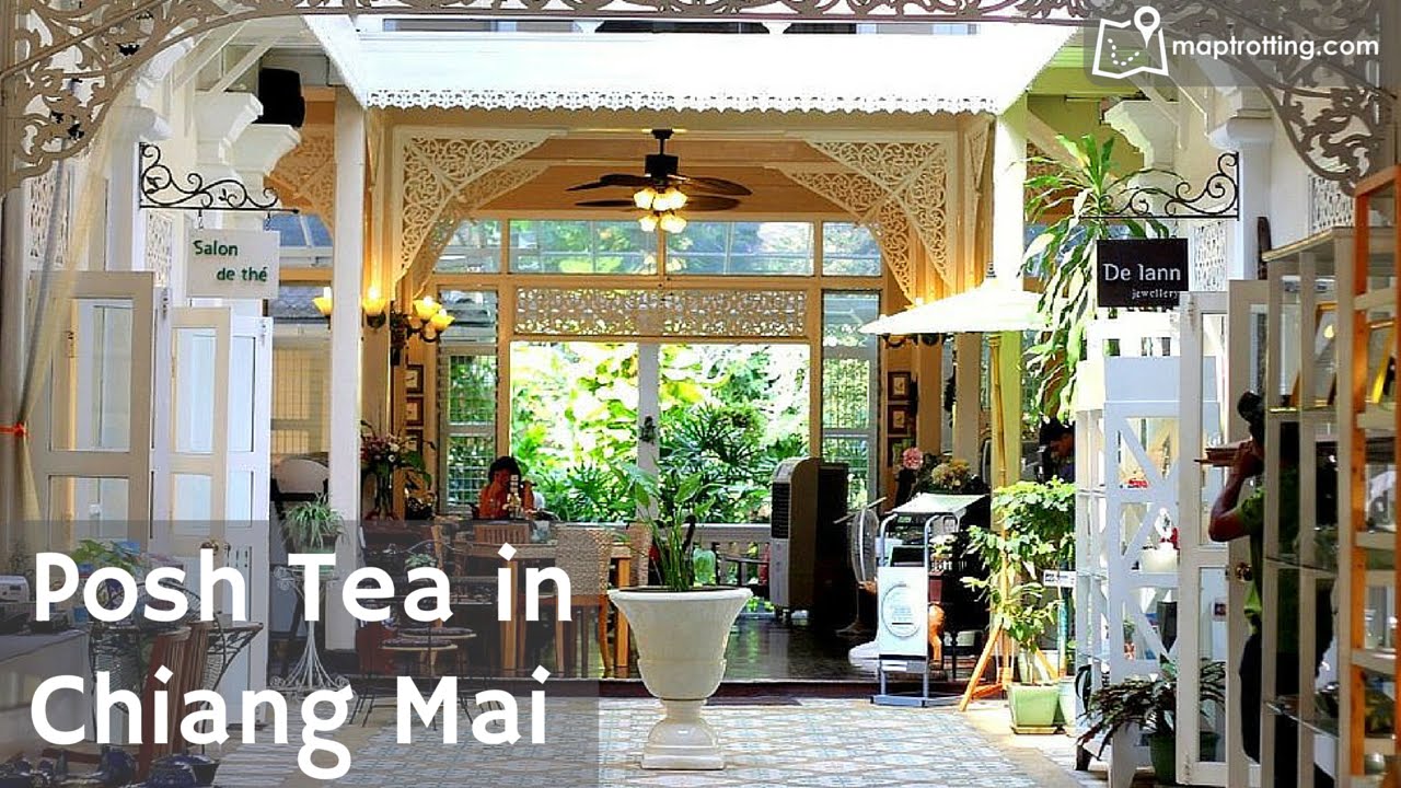 The Elegant Raming Tea House in Chiang Mai - YouTube