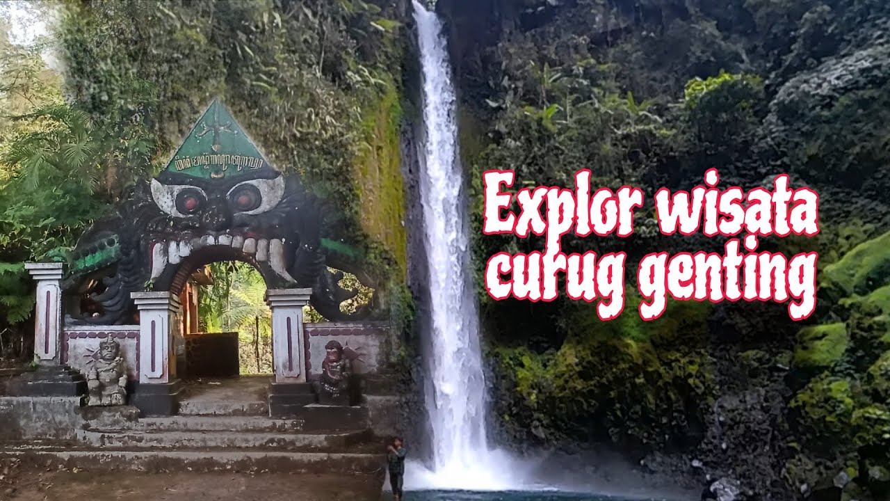 Explor wisata curug genting di dukuh genting desa bawang wonolobo ...