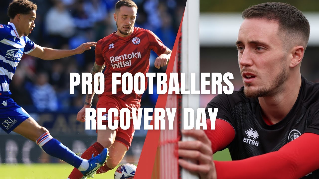 How A Professional Footballer Recovers After A Game! - YouTube