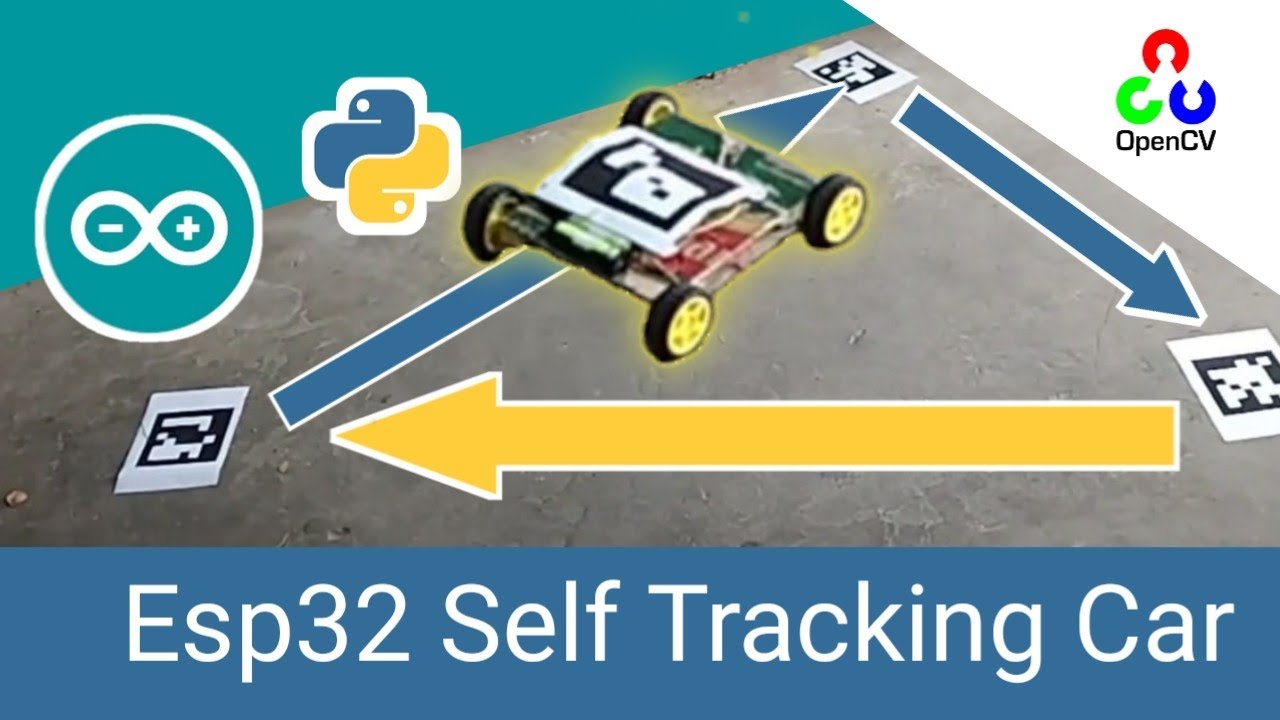 Esp32 Self Tracking Car with Python OpenCv - Version 2 - YouTube