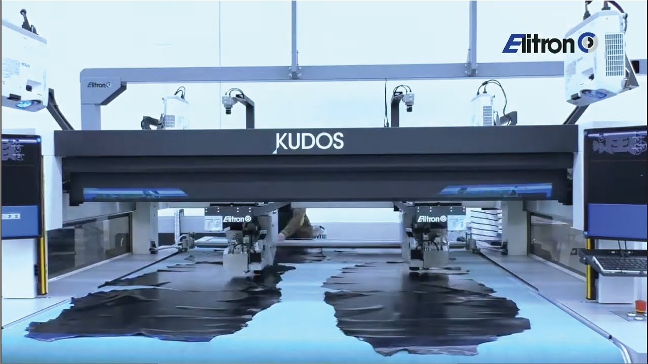 Elitron Kudos Cutting system for leather, textile and synthetic ...