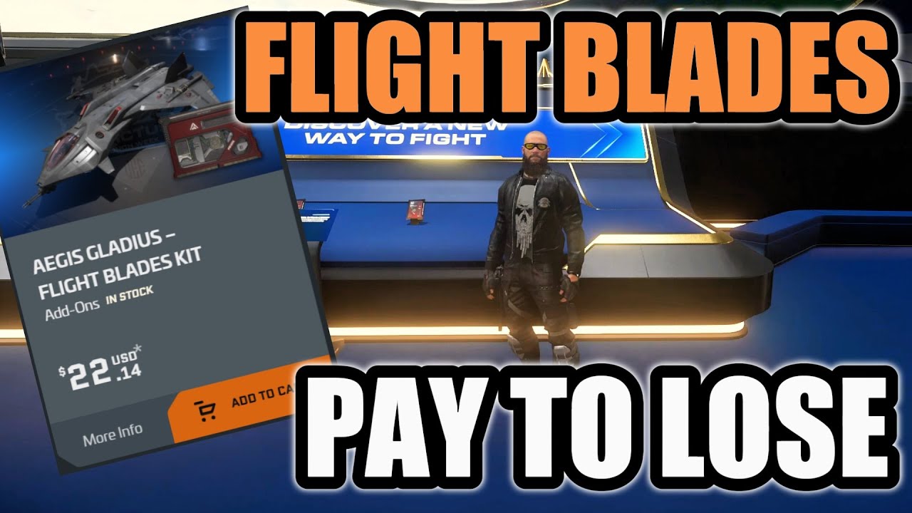 FLIGHT BLADES: PAY TO LOSE - STAR CITIZEN 4.1.1 - YouTube
