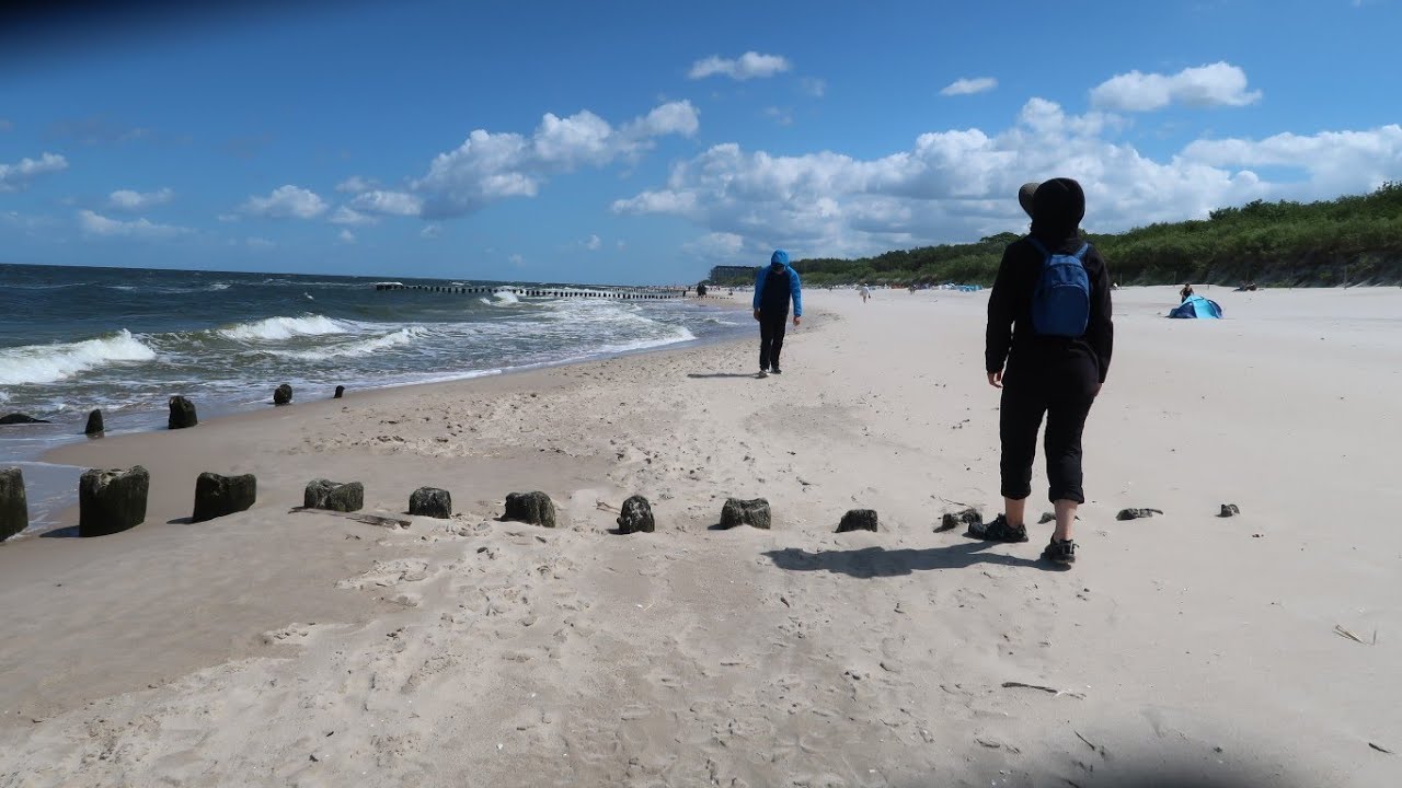 Trasa rowerowa R - 10 / Hel - Świnoujście - YouTube