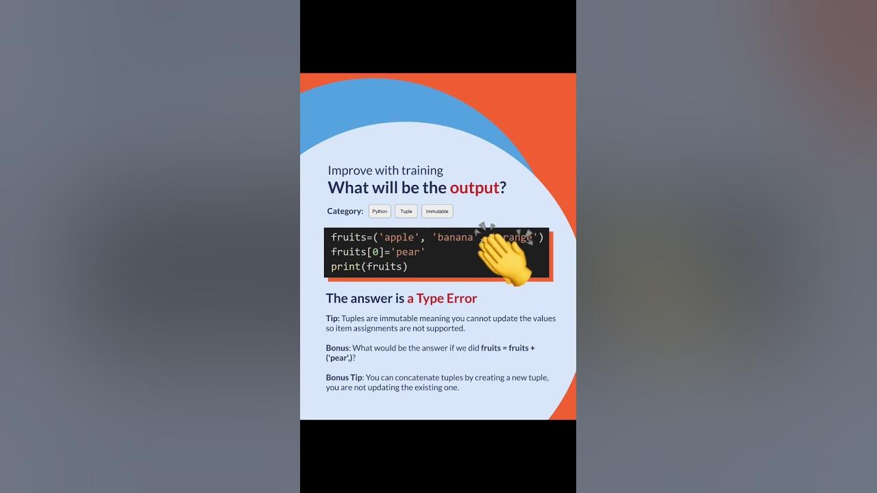 Todays Topic Is Tuple Python Coding Funny Viral Trending Shorts Comedy Learning