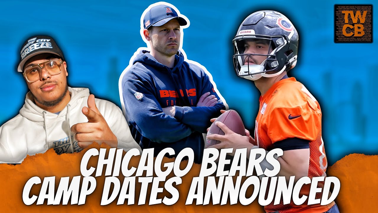BREAKING: Chicago Bears 2025 Training Camp Schedule REVEALED! | Key ...