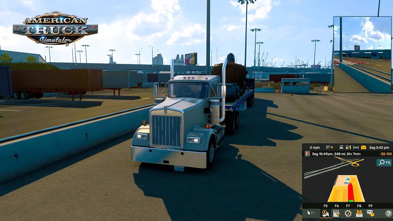 🚛 LEVANDO UM TANQUE PRESSURIZADO PARA OMAK (WA) | DESAFIO PERIGOSO NO ATS - YouTube