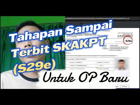 Tahapan Sampai Penerbitan SKAKPT (S29e) - YouTube