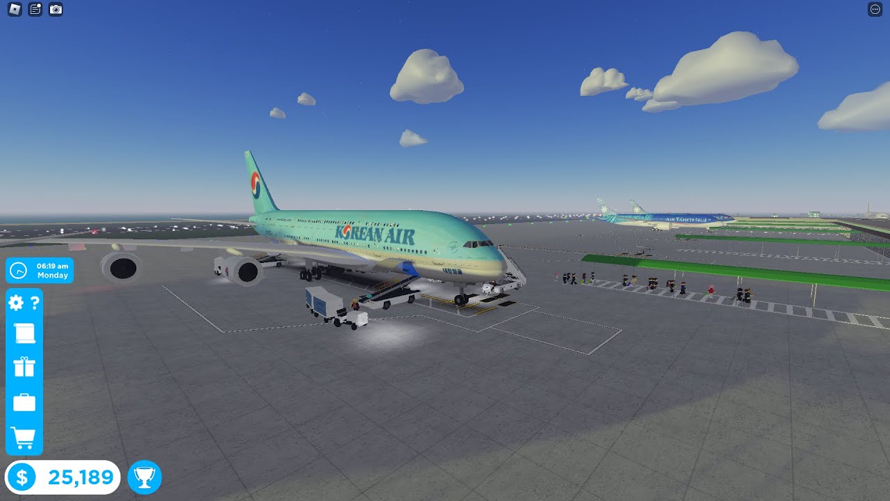 I fly the KOREAN AIR in Cabin Crew simulator - YouTube