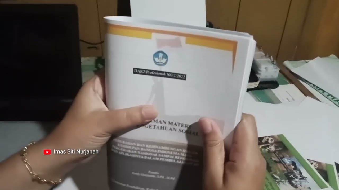 TUTORIAL CARA MEMBUAT BOOKLET DENGAN KERTAS F4-CETAK PDF MENJADI ...