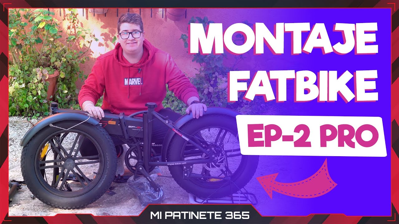 🛠 Tutorial montaje bicicleta ebike Engwe EP-2 PRO Fácil - YouTube