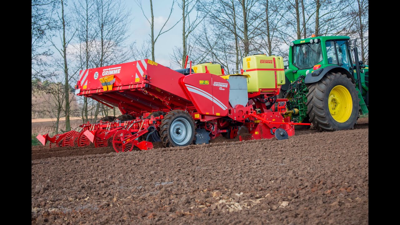 GRIMME GL 430 & GR 300 | Potato Planter & Rotary Tiller with new tank ...