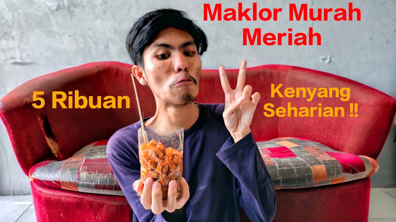 Maklor Pedas Juara Ini Cuma 5 Ribuan !! Bikin Kenyang Seharian ! Yuk ...