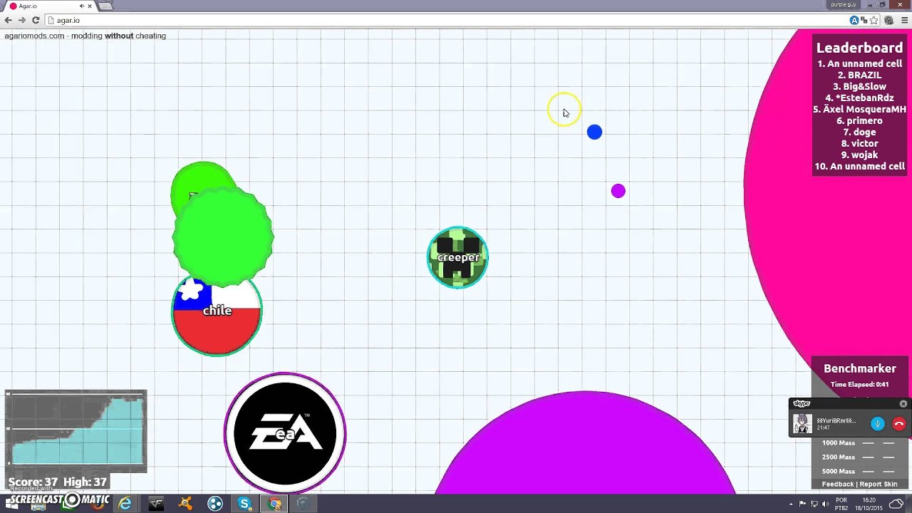 agar.io mods - YouTube