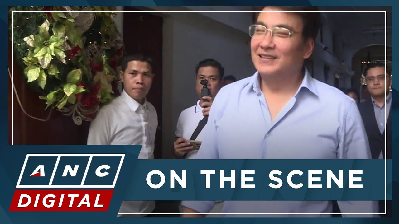 LOOK: Villanueva, Revilla arrive at DOJ, file counter-affidavit vs ...