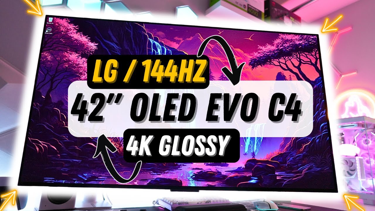 LG 42” OLED evo C4 Review : The Perfect 4K PC Gaming Monitor ? 2024 ...