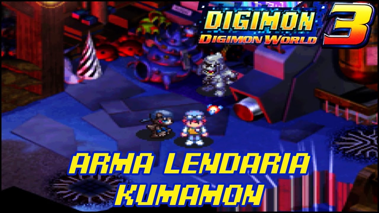 Digimon World 3 - Arma Lendaria do Kumamon - YouTube