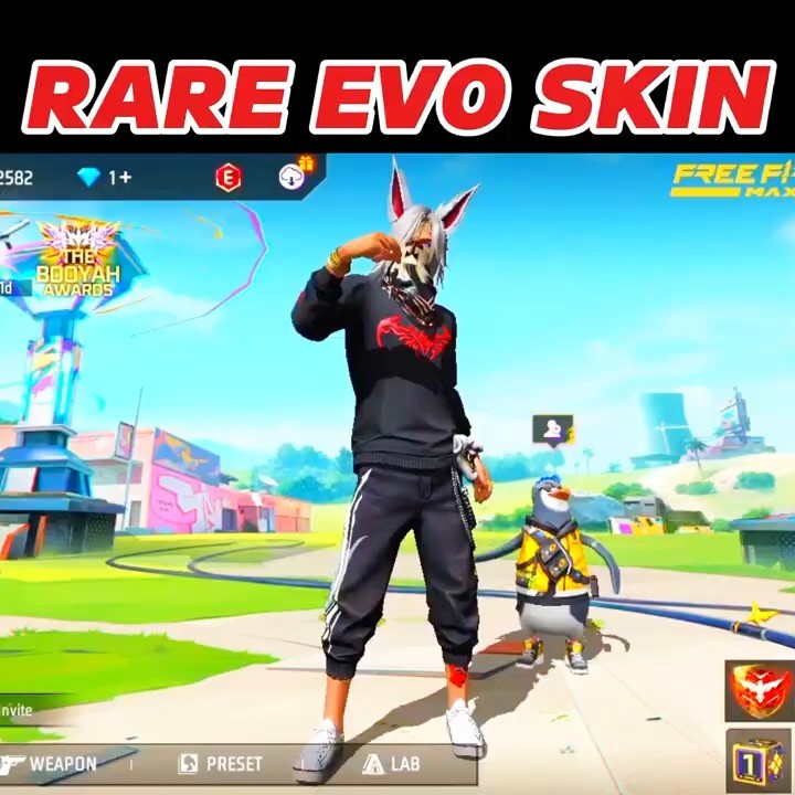 Rare evo skin free fire 😲old is gold free fire #freefire #freefireclips ...