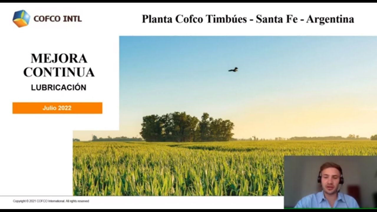 Cofco Intl Equipo de Mejora Continua en Lubricación Resumen - YouTube