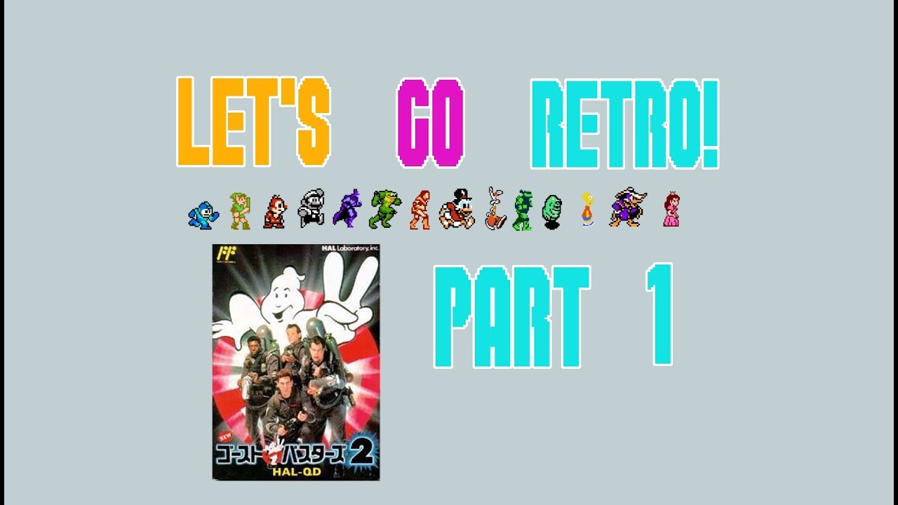 New Ghostbusters II (Famicom) - Part 1 - YouTube