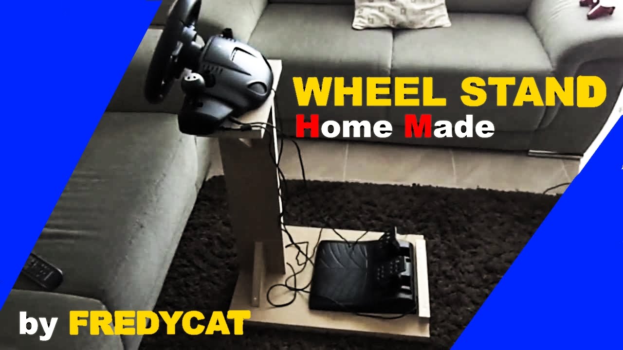 Wheel Stand Home Made - YouTube