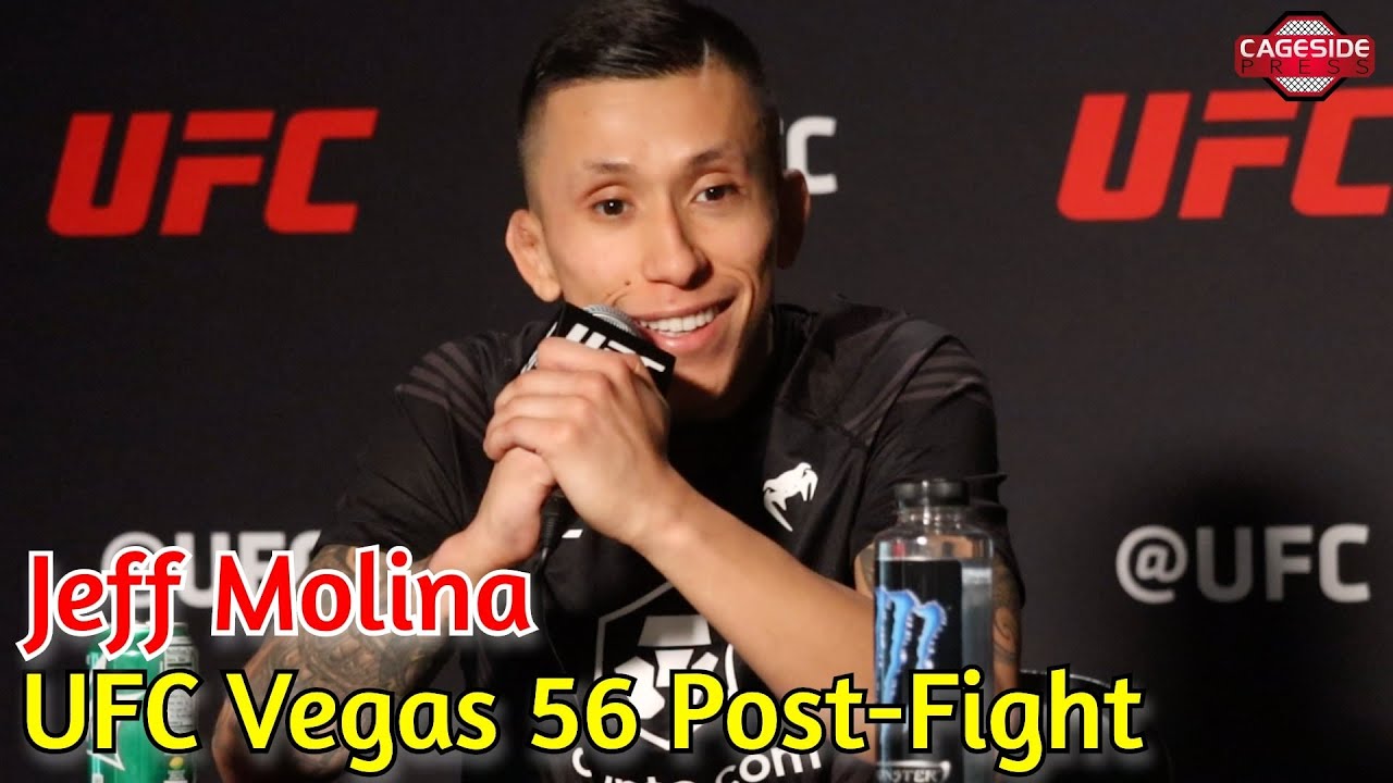 UFC Vegas 56 Post-Fight: Jeff Molina Responds To Pride Month Uniform ...